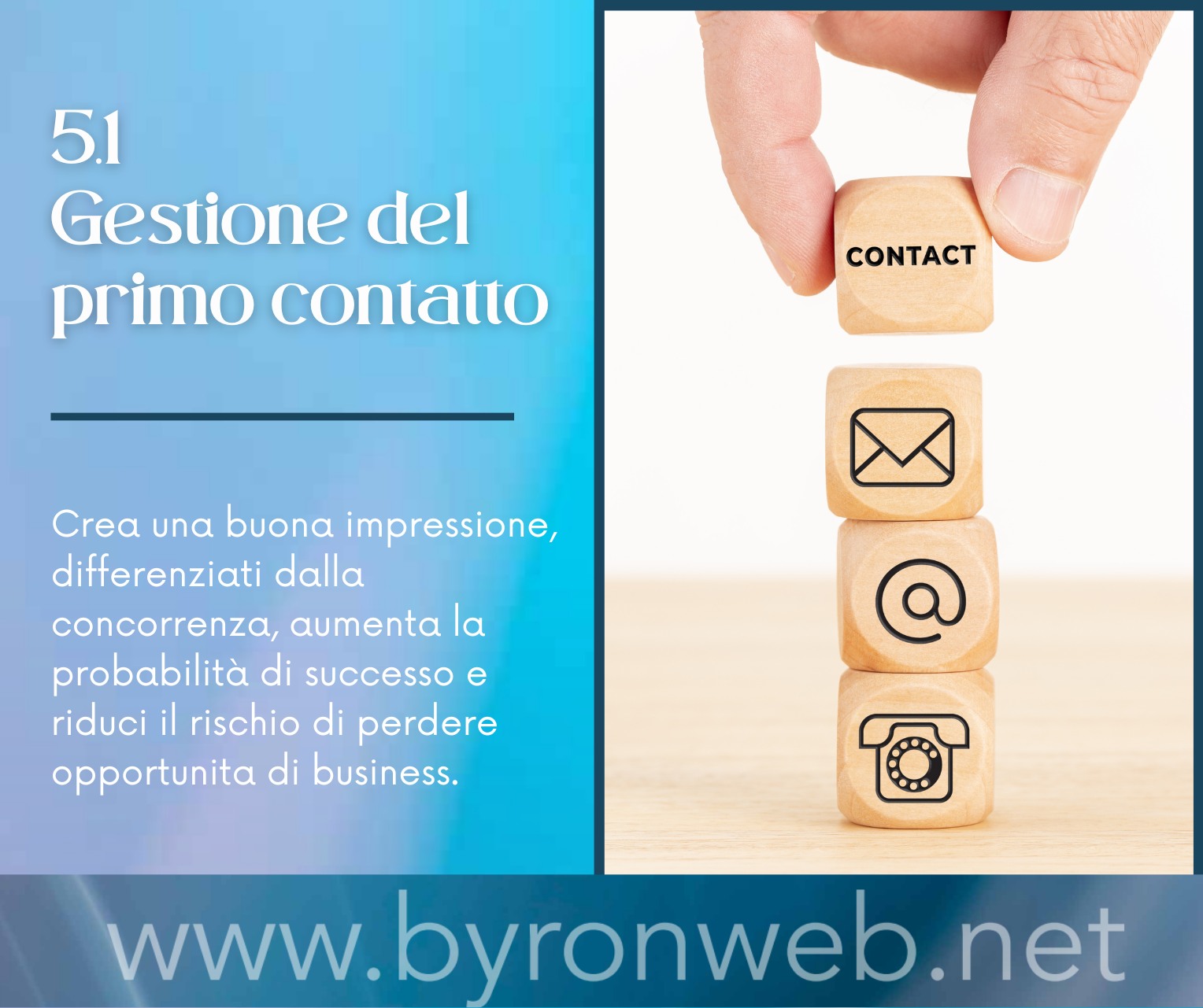 UNI EN 16636 - 5.1 La gestione del primo contatto